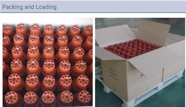 Green multi-spec flower pots | Plastic Pot Manufacturers