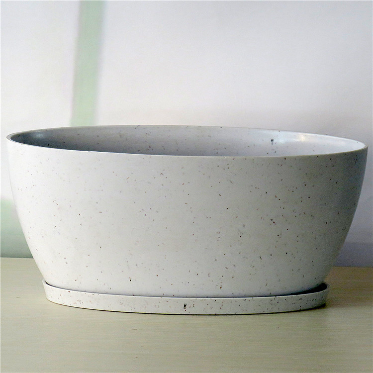 Colored oval flower pot supplier | Plastic Pot Manufacturers